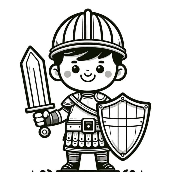 El rey David para niños